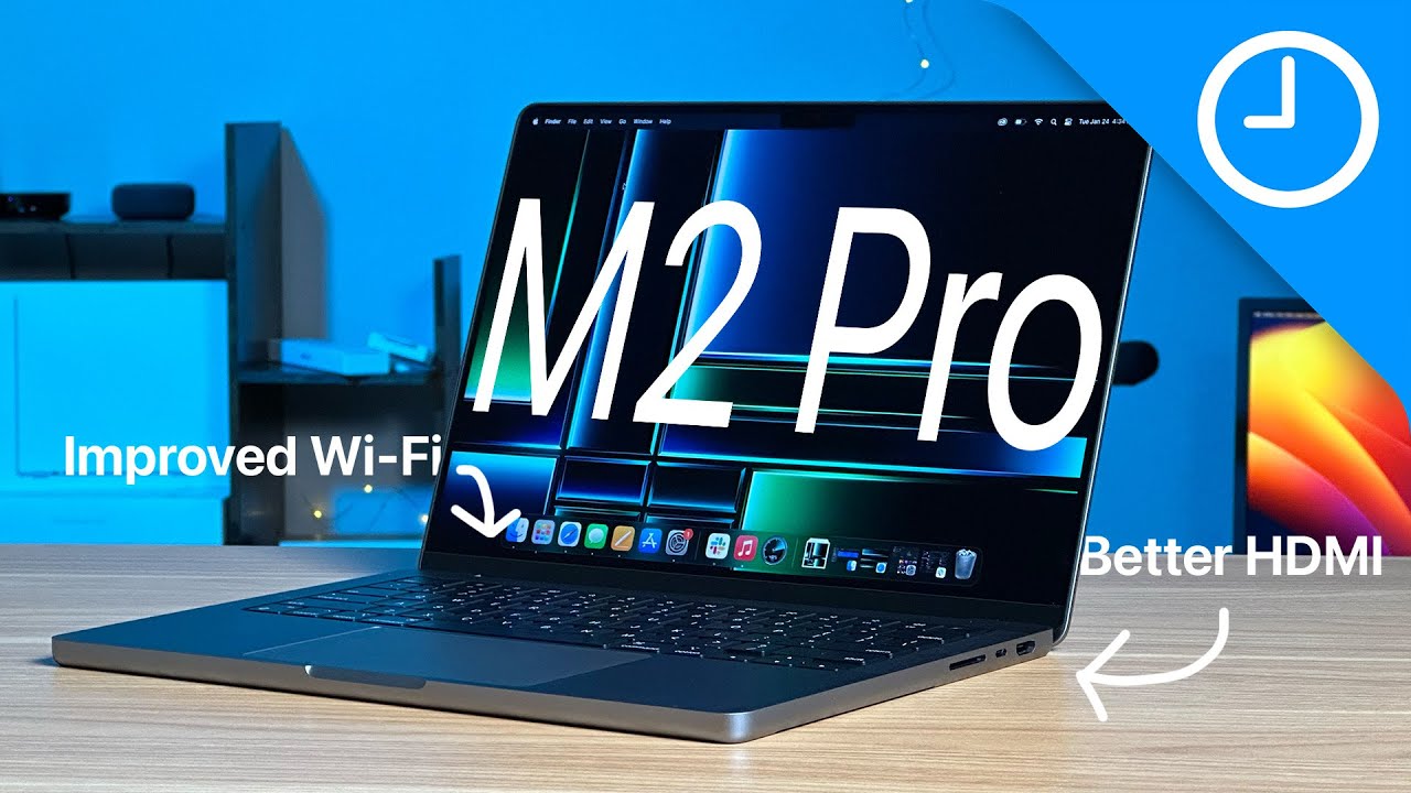 14" M2 Pro MacBook Pro: A look at Apple's newest laptop. - YouTube