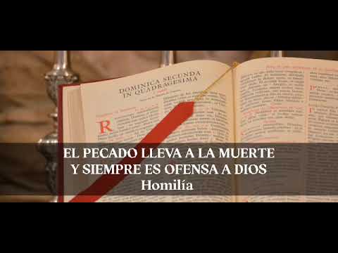 EL PECADO LLEVA A LA MUERTE Y SIEMPRE ES OFENSA A DIOS. Homilía - YouTube