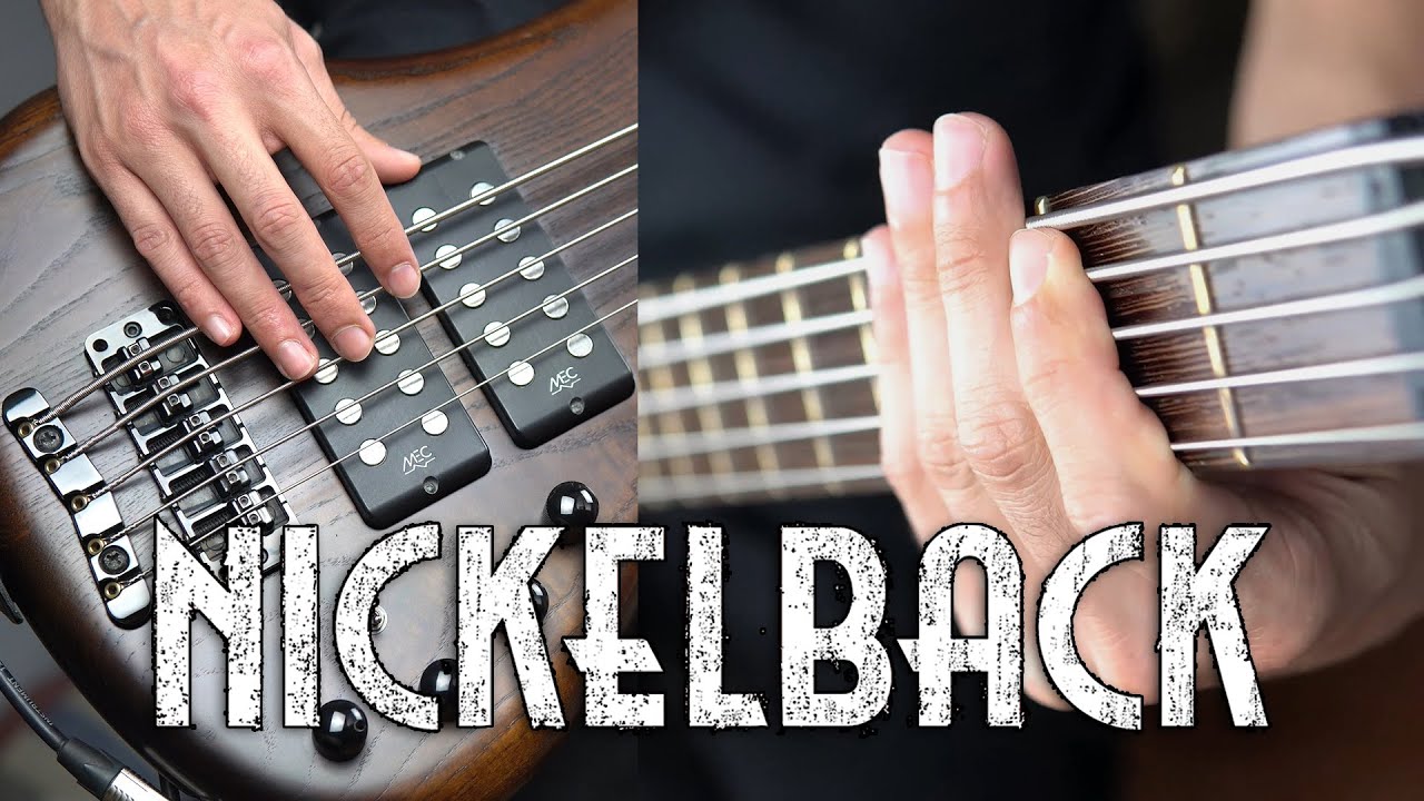 Nickelback - San Quentin (Bass Cover) + TAB - YouTube