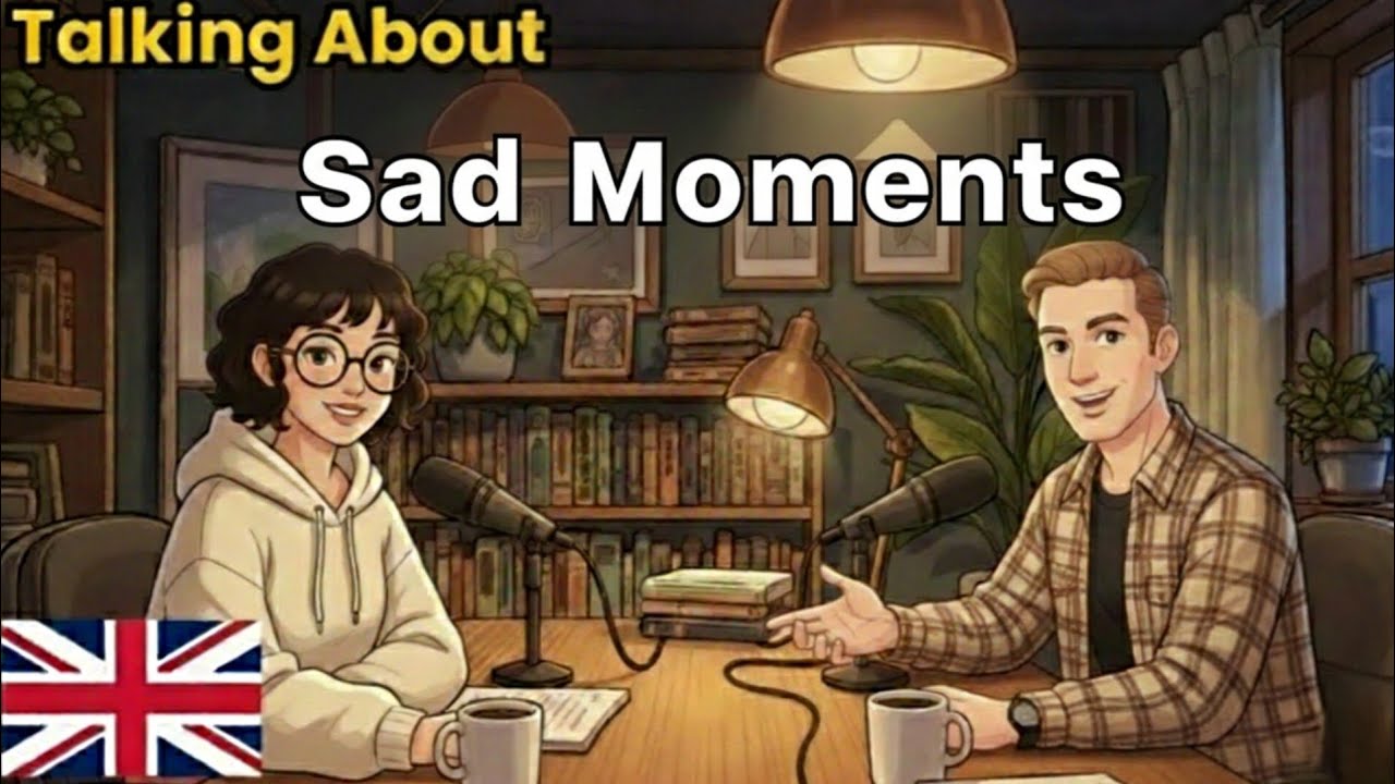 How to Talk About Sad Moments in English | English Conversation ...