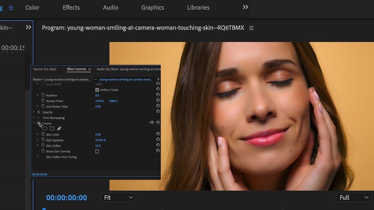 How to Smooth Skin in Adobe Premiere Pro CC Tutorial : How to - YouTube