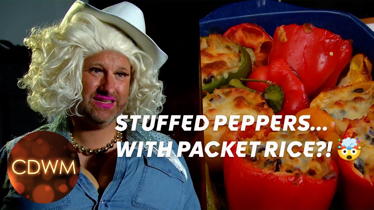 STUFFED PEPPERS… but LAZY STYLE 👀 | Come Dine With Me - YouTube