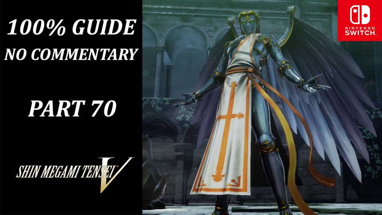 Shin Megami Tensei V - 100% Walkthrough | Part 70 - Metatron (Boss ...