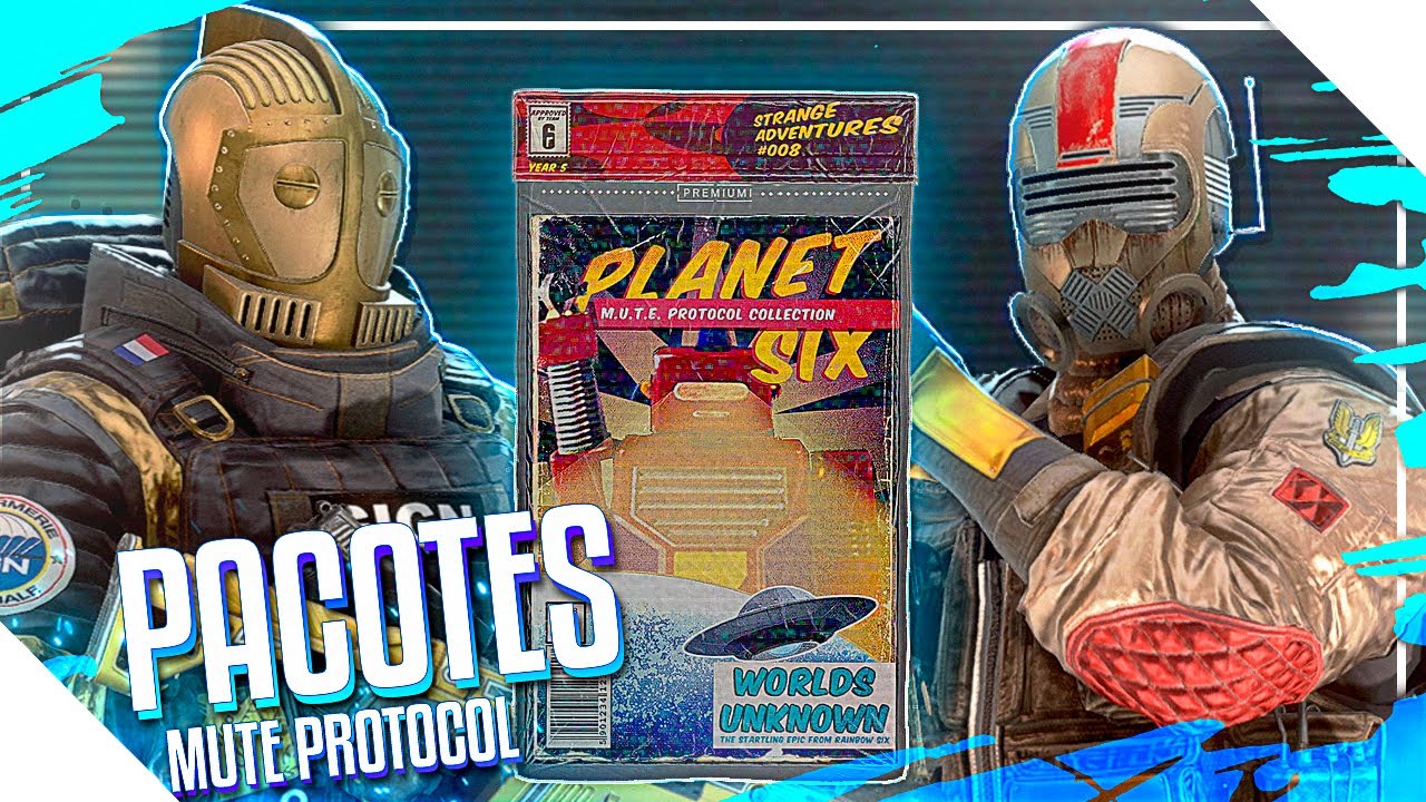 TODAS AS SKINS DO EVENTO FUTURISTA "MUTE PROTOCOL"! - Rainbow Six ...