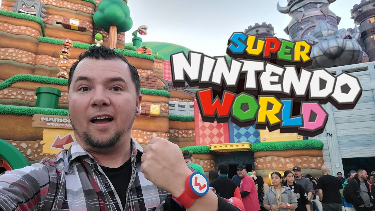 Super Nintendo World pass member preview HACK!! Universal Studios ...