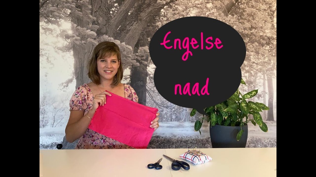 Engelse naad / French seam - YouTube