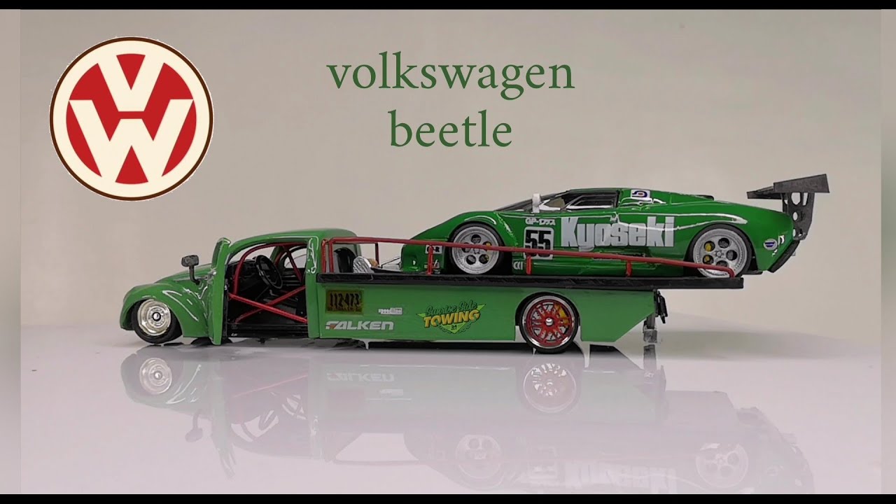 volkswagen beetle custom to towing - YouTube