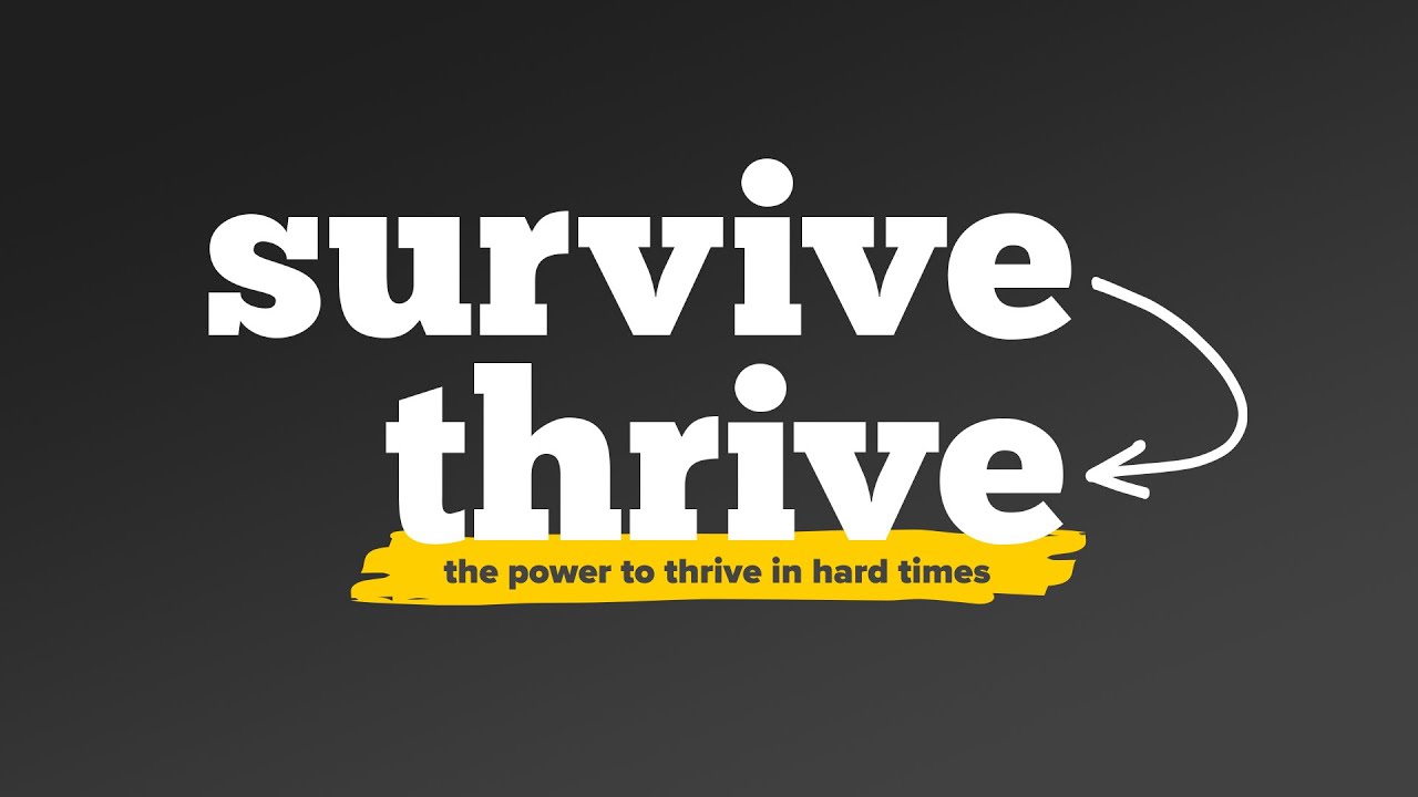 How to Thrive in Hope: Survive & Thrive | Pastor Rhys Stenner - YouTube