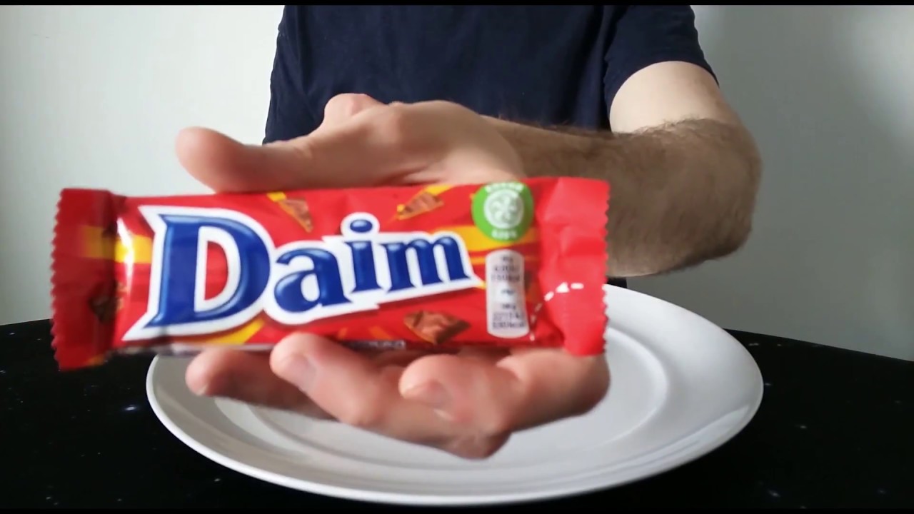Daim/Dime Chocolate Review - YouTube