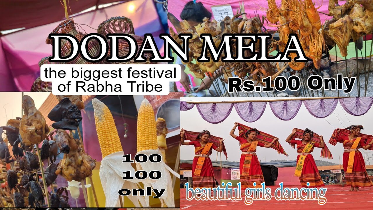 Dodan Mela | Biggest festival of Rabha Tribe | once in a year | my ...