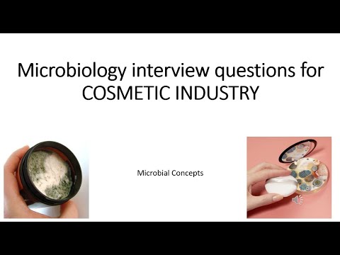 Microbiology Interview Questions for Cosmetic industry - YouTube