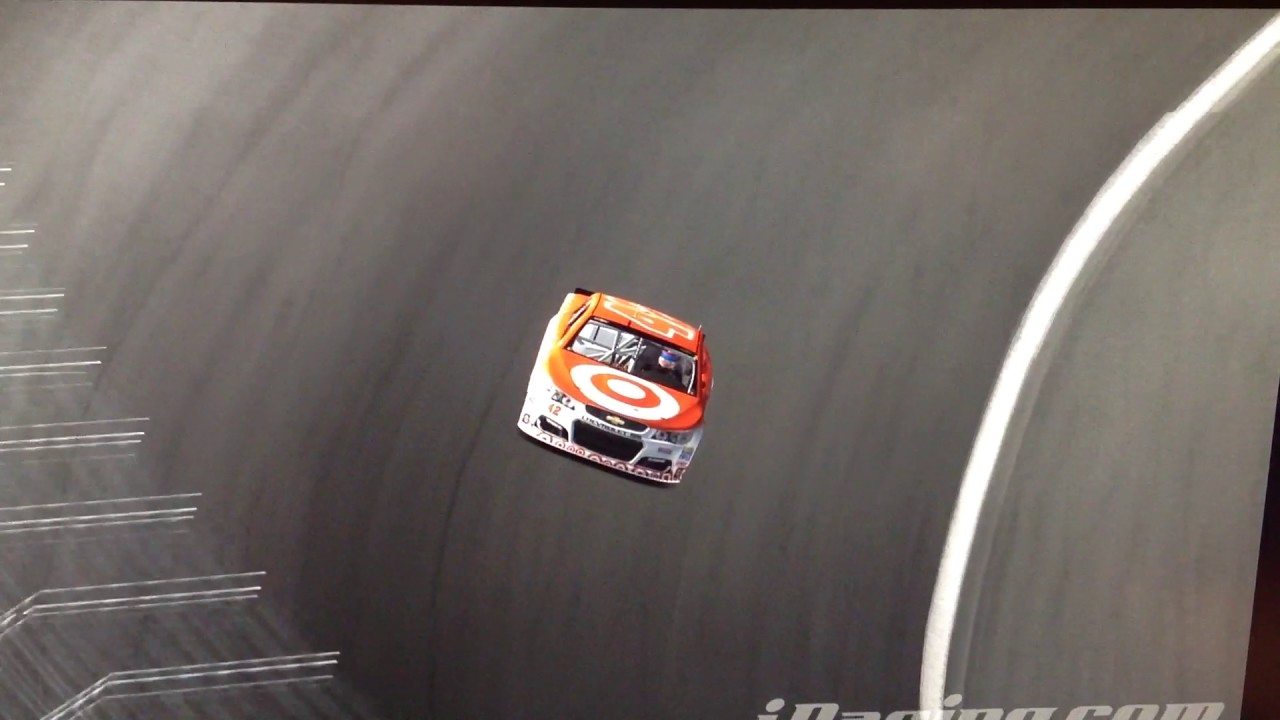 Kyle Larson Charlotte Not real number font xD - YouTube