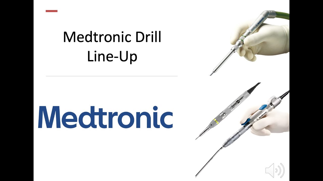 Medtronic Drills Overview - YouTube