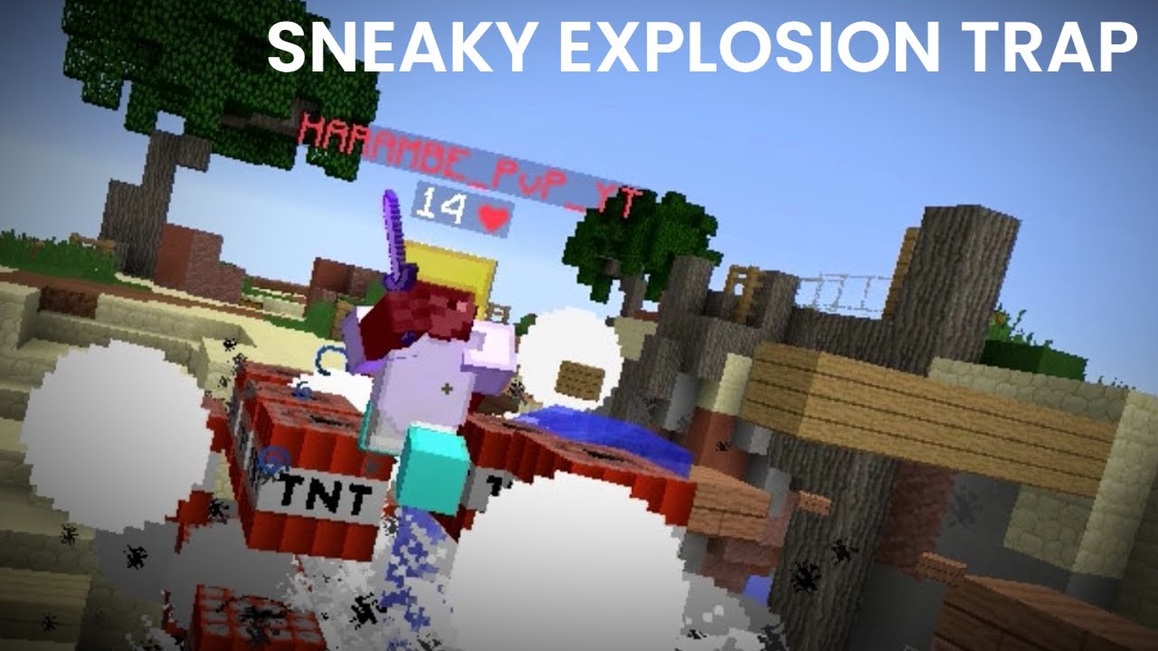Minecraft: "Sneaky Explosion Trap" - Hypixel Skywars Highlights - YouTube