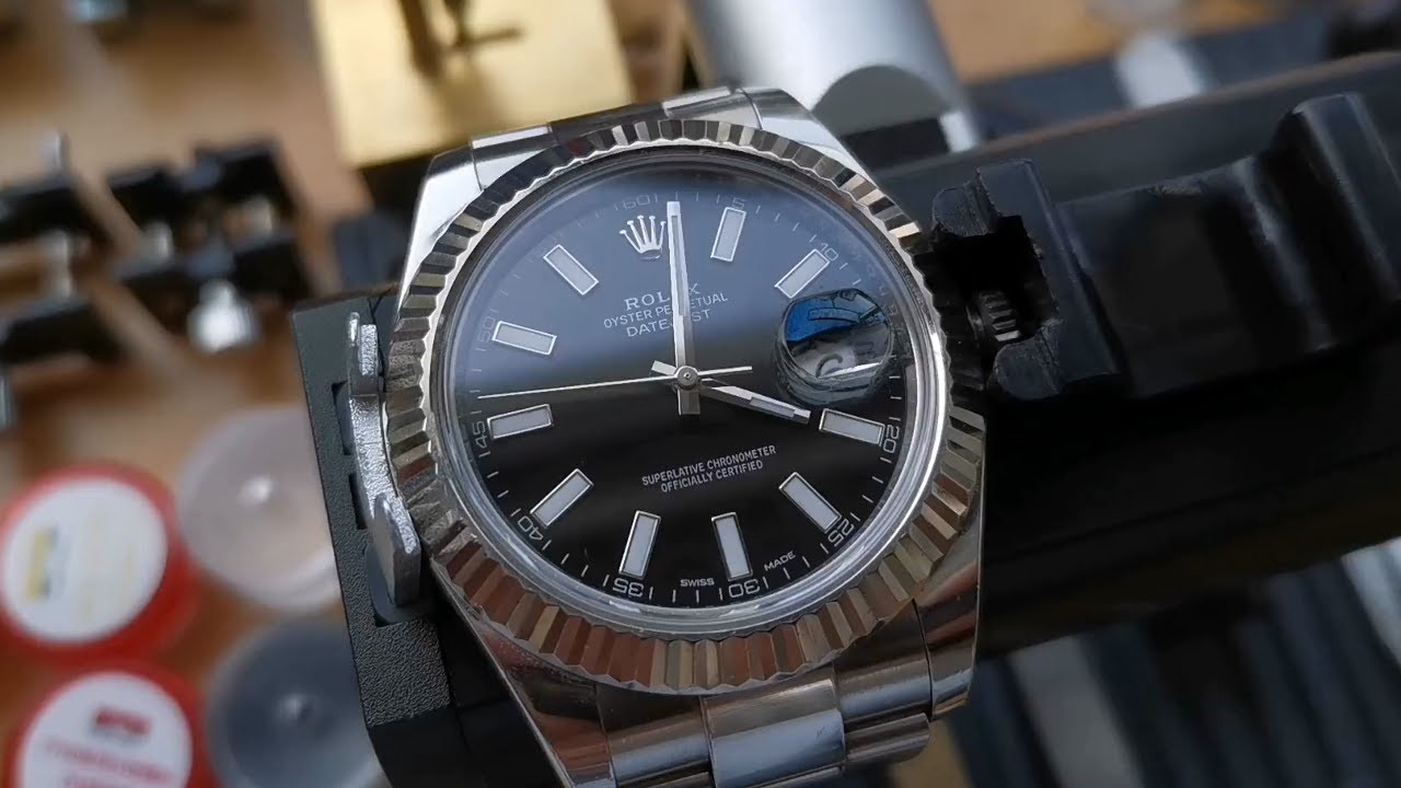 Rolex Mechanical Watch Maintenance | CAL.3136 Movement Dismantling ...