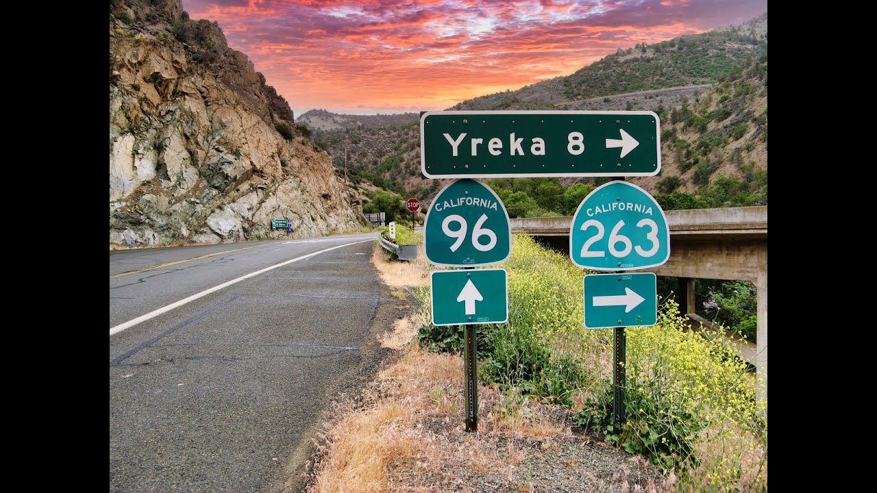 CA 96 Yreka to Willow Creek HWY 96 California - YouTube