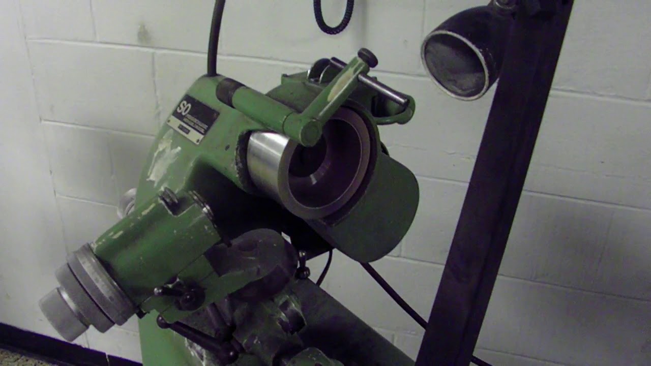 Deckel SO Single Lip Cutter Grinder, New 1981 - YouTube