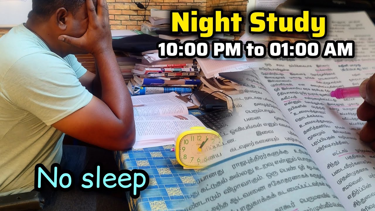 Study 📚 vlog of working TNPSC aspirant! TNPSC Group 1 exam preparation ...