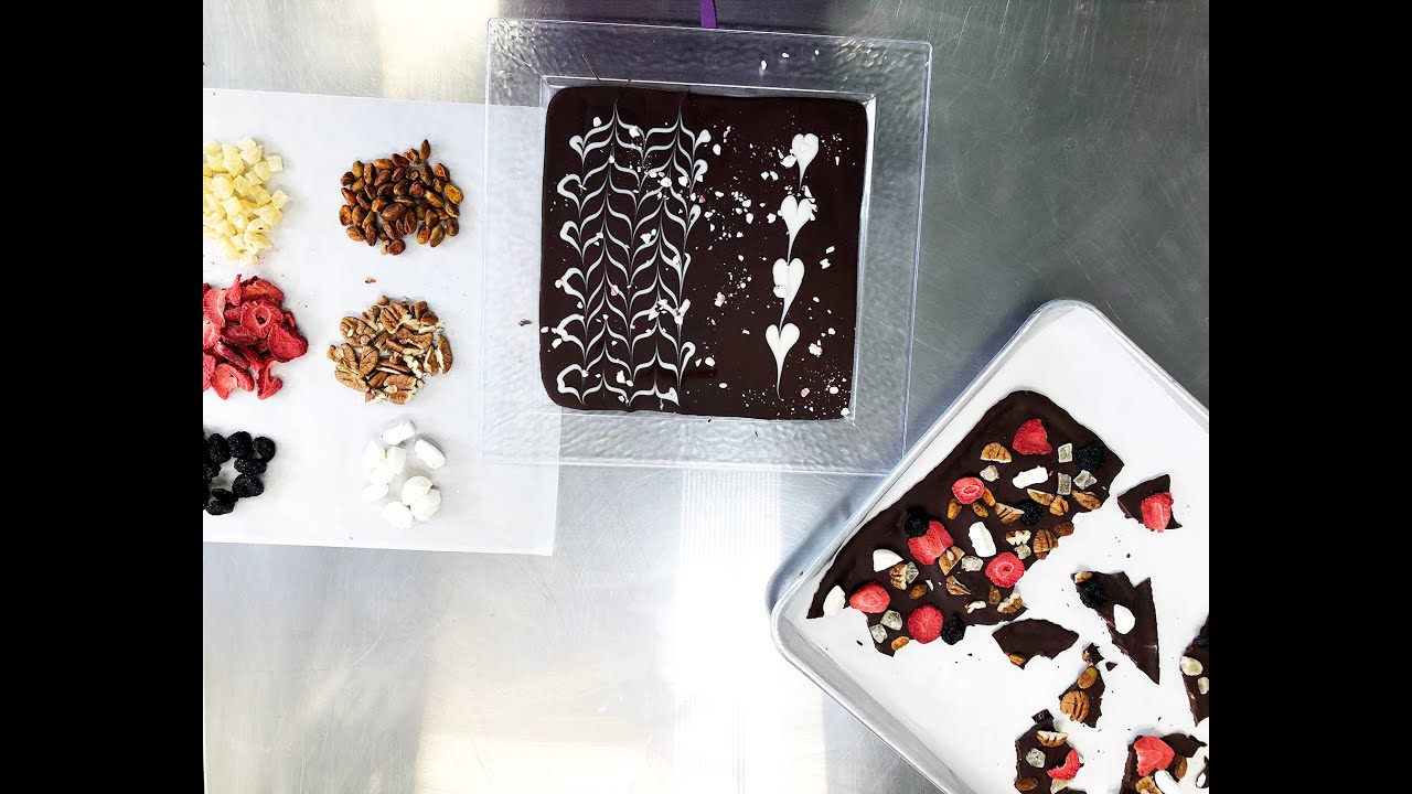 Kid's Chocolate Projects: Chocolate Bark - YouTube
