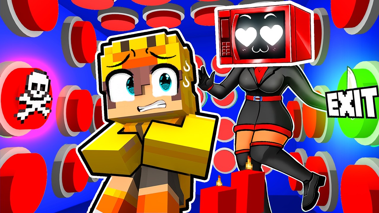 100 Mystery Button Escape POSSESSED Microwave Woman... - YouTube