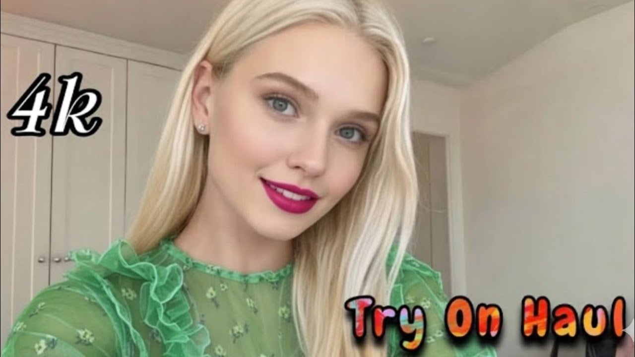 4K Shein bikini &:See Through Transparent Lingeriel Shein Try -On Haul ...