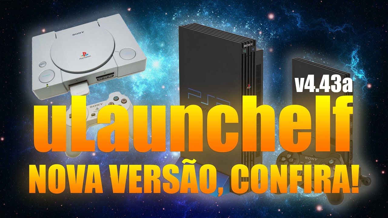 PS2 uLaunchelf 4.43a NOVA VERSÃO, confira as novidades! - YouTube