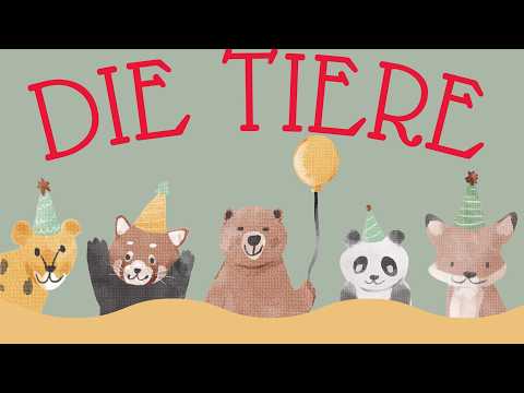Die Tiere | Almanca Hayvan İsimleri