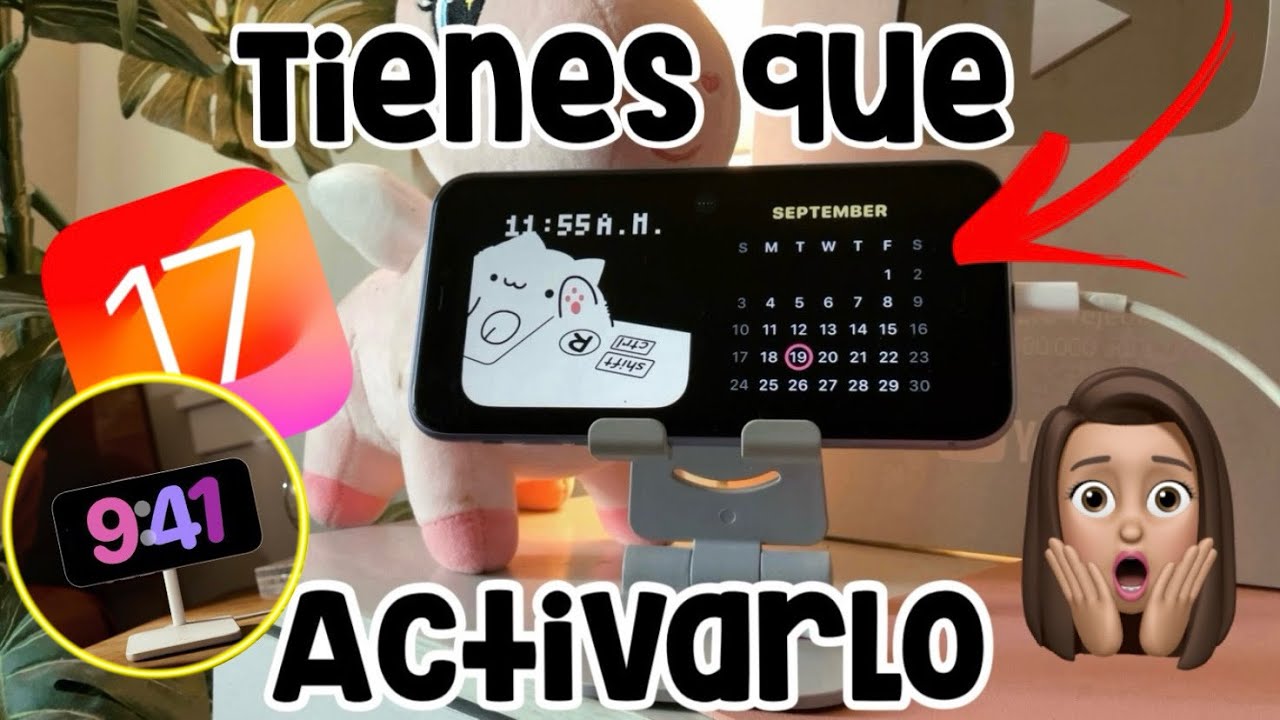 Cómo personalizar el modo espera de tu iPhone iOS 17 - YouTube