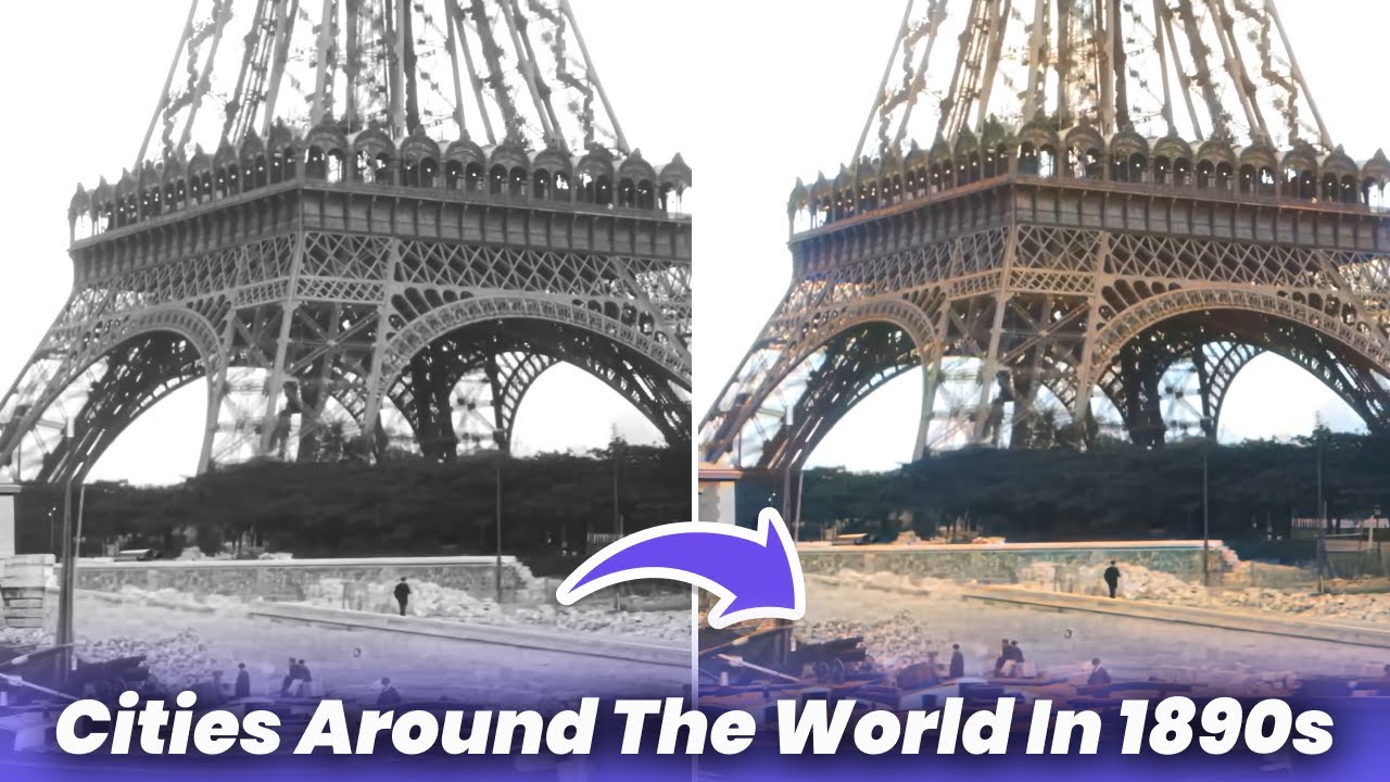 Restored Footage | Rare Footage of Cities Around the World in 1890s ...