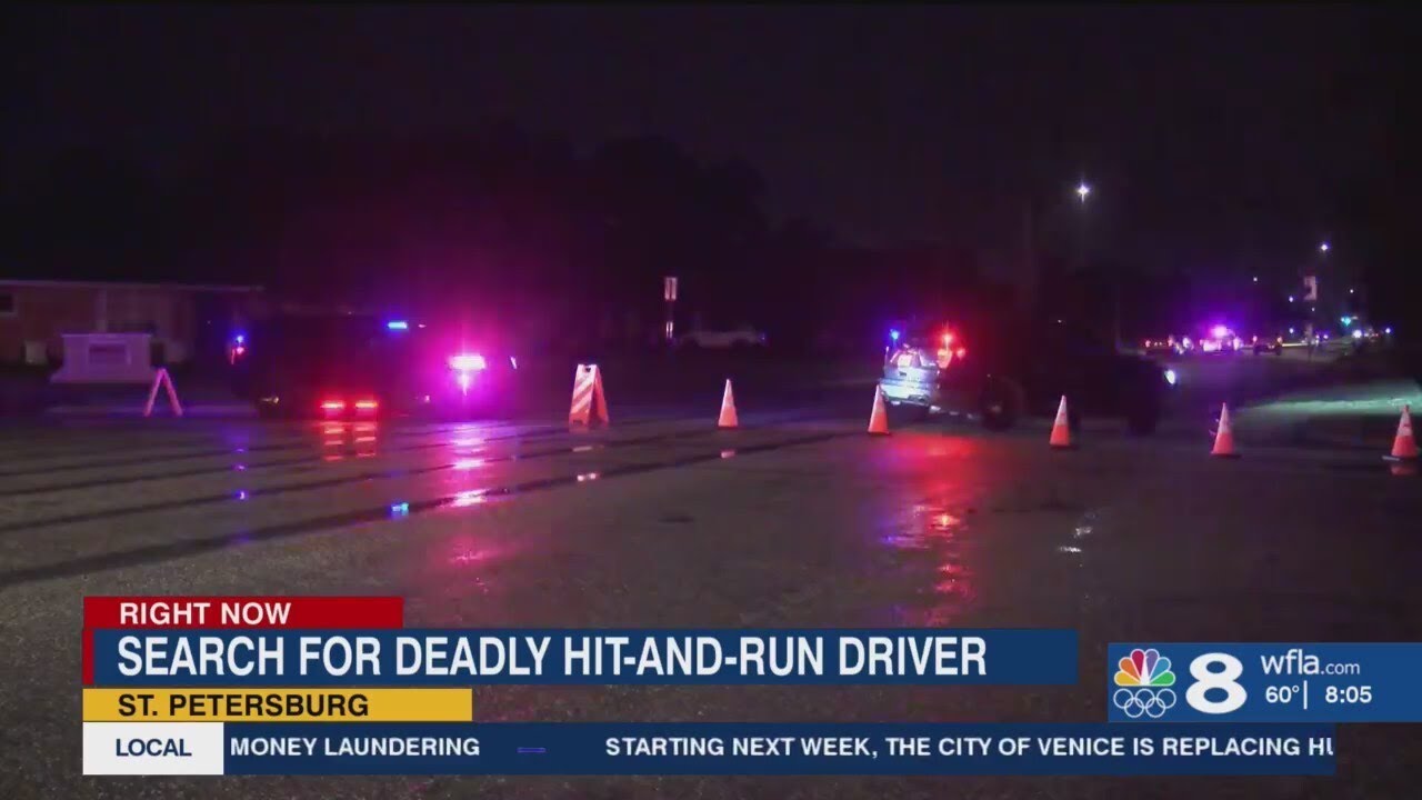 St. Pete police searching for driver involved in fatal hit-and-run ...