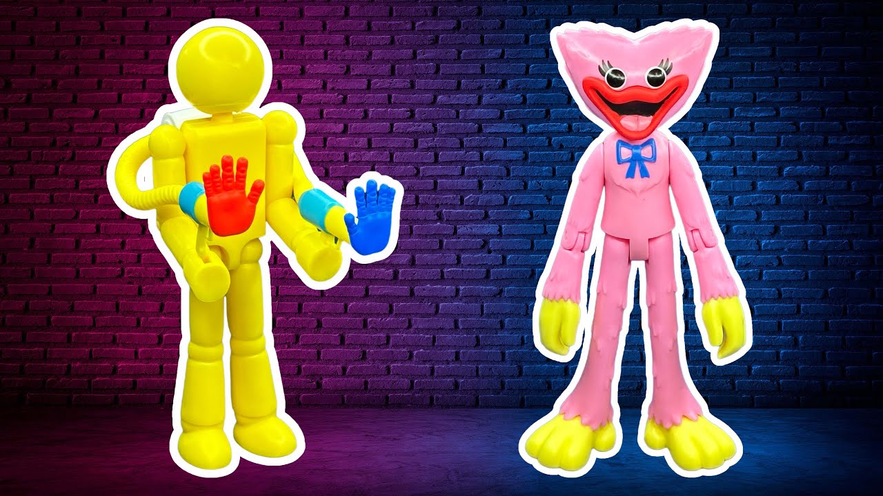 PhatMojo Poppy Playtime Action Figures Unboxing [Kissy Missy, Player ...