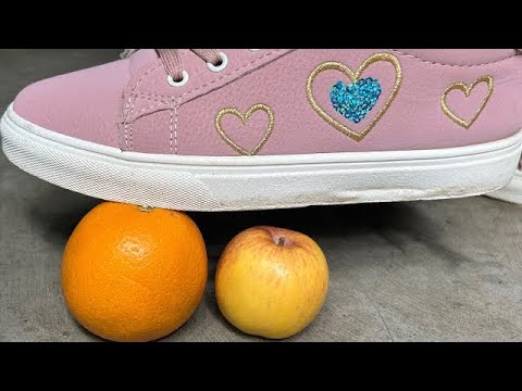 Experiments feet vs fruit etc food… - YouTube