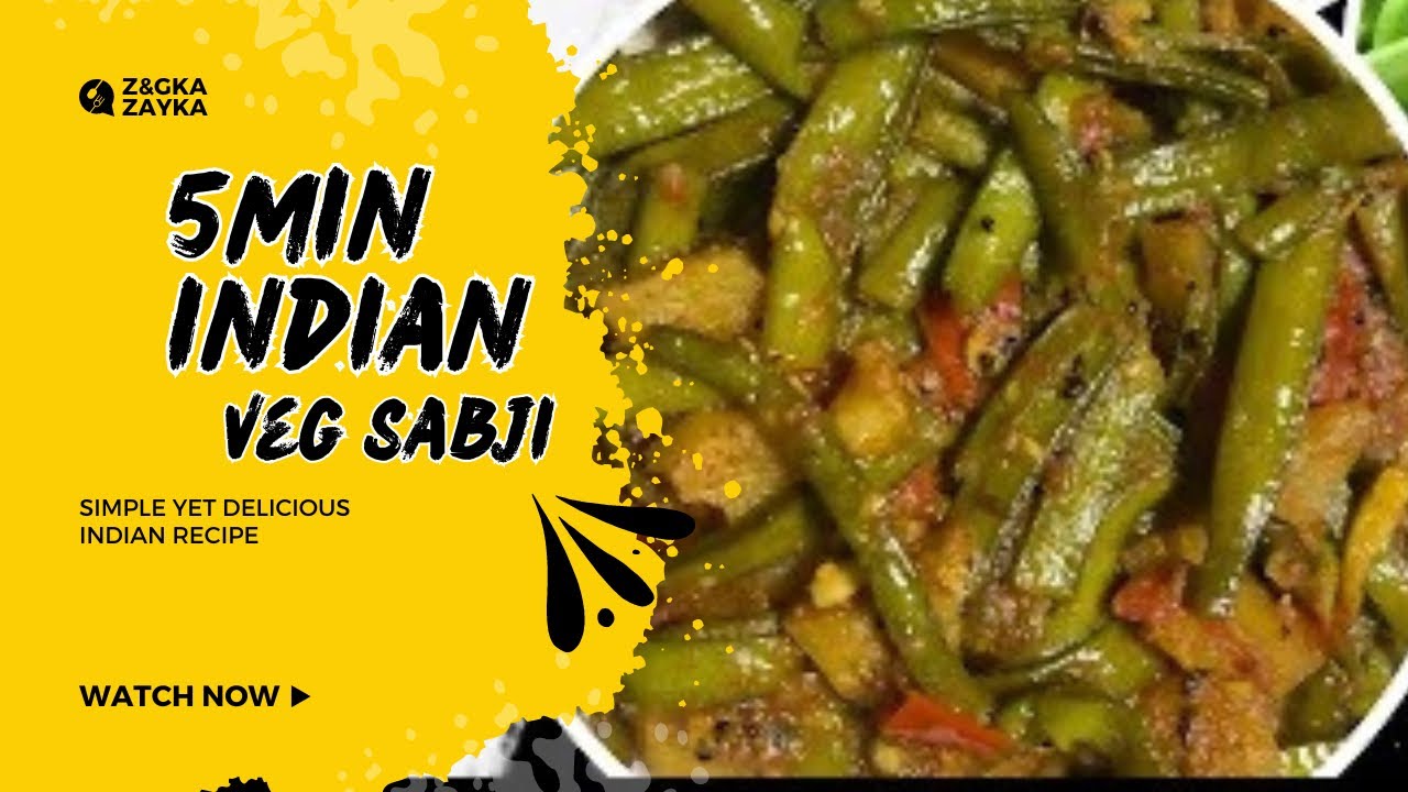 GUVAR KI SABJI | Quick And Easy Recipe | Z&G Ka Zayka - YouTube