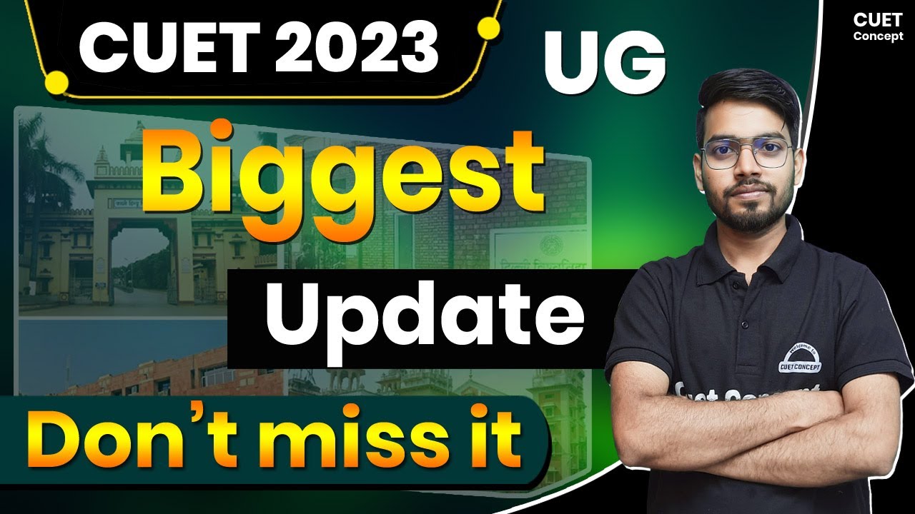 CUET Biggest Update🔥Don't miss it💥Last Chance - Reopen CUET UG Form ...