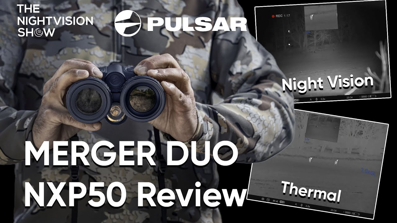 Pulsar Merger DUO NXP50 MultiSpectral Thermal Binoculars - Night Vision ...