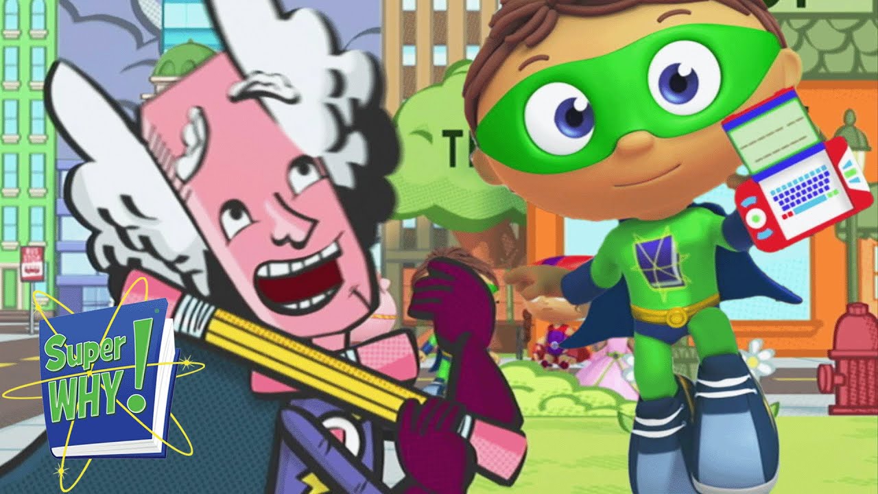 Comic Book: Attack of the Eraser | Super Why - WildBrain | Movies for ...