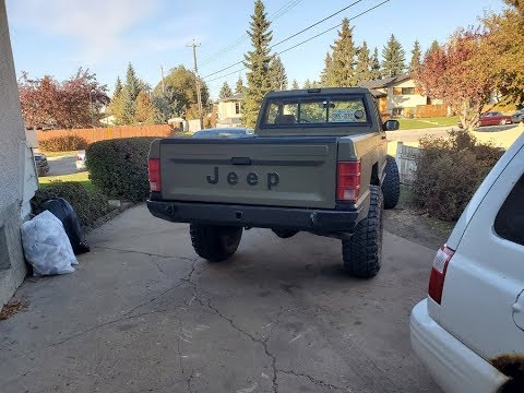 Jeep Comanche JCR Rear Bumper Build! - YouTube