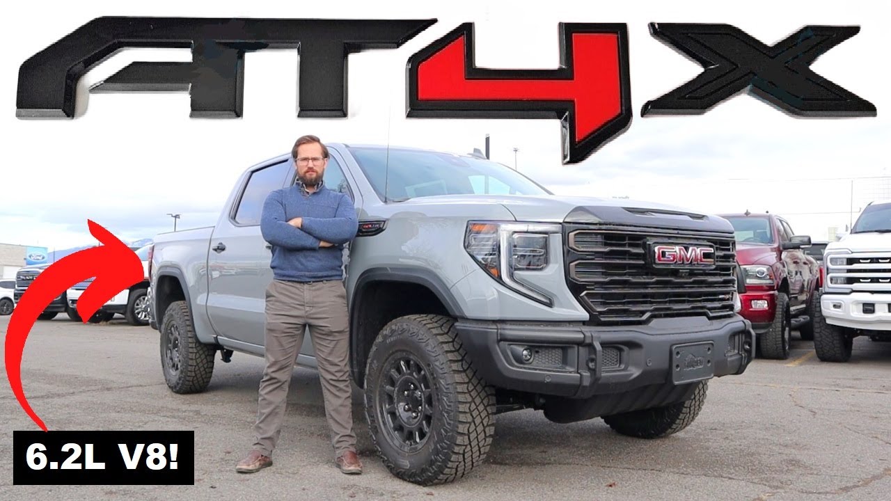 2024 GMC Sierra 1500 AT4X (6.2L V8): The Bentley Of Overlanders! - YouTube