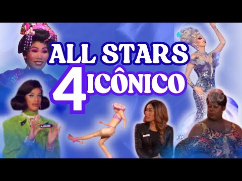RUPAULS DRAG RACE ALL STARS 4 SENDO ICÔNICA NA SUA TELA! - YouTube