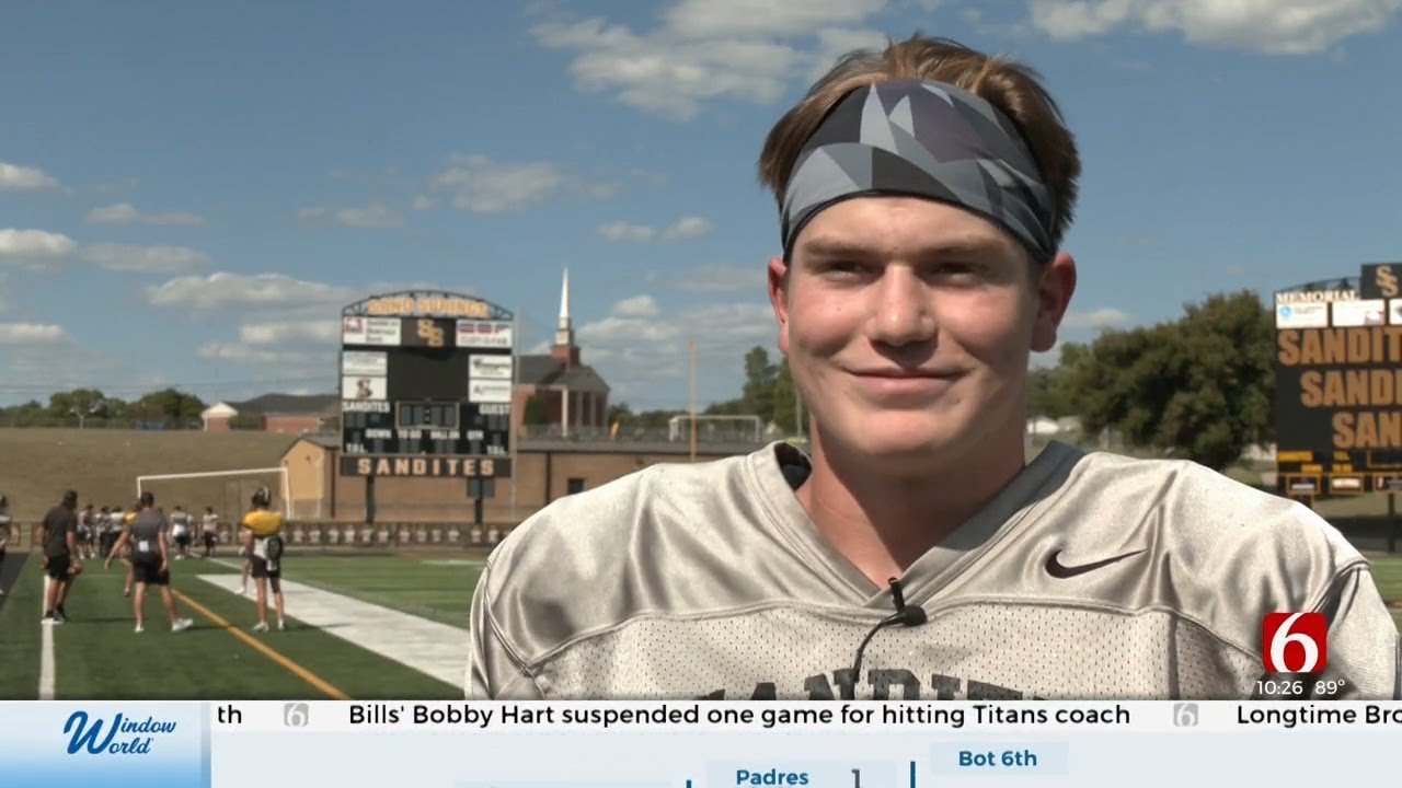 Brody Rutledge Is Difference Maker On Offense For Sand Springs - YouTube