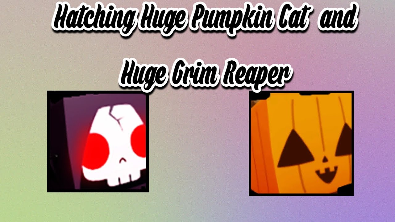 🔴Trying to hatch Huge Pumpkin Cat and Huge Grim Reaper LIVE🔴 - YouTube