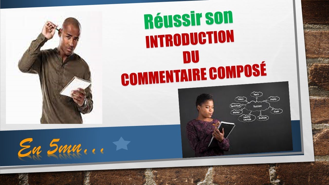 Rédiger l'introduction du Commentaire Composé en 5 min - YouTube