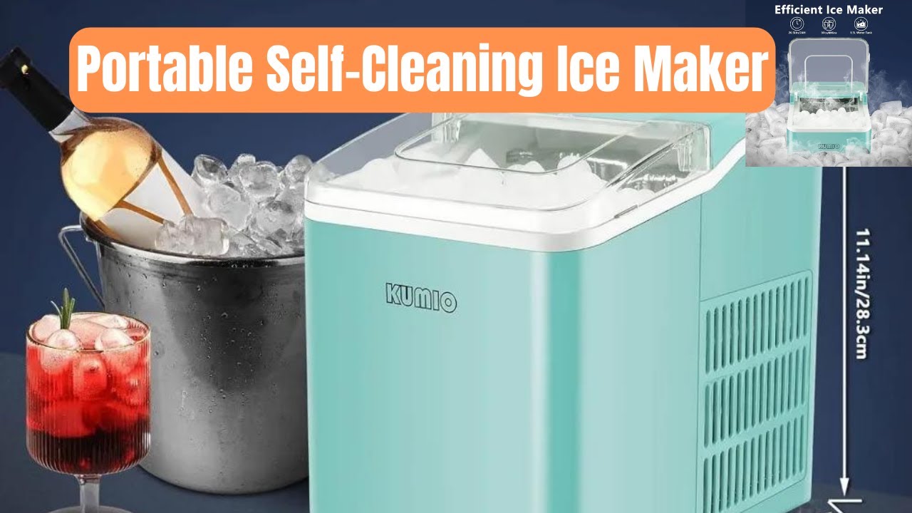 Discover the Self-Cleaning Ice Maker by TechCiza - YouTube