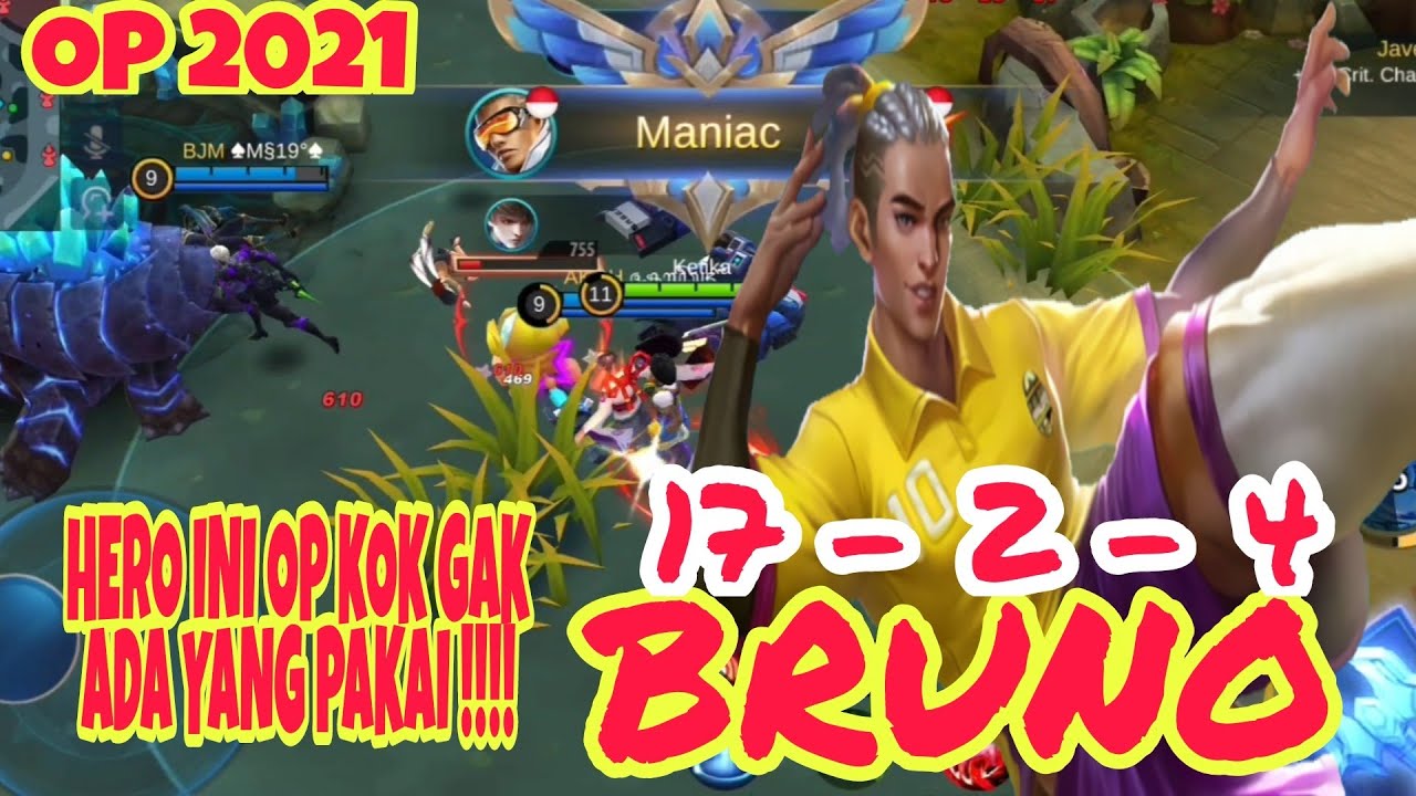 BRUNO MM TERSAKIT 2021 - TANK AJA JADI KRUPUK - BURUAN PAKAI HERO OVER ...