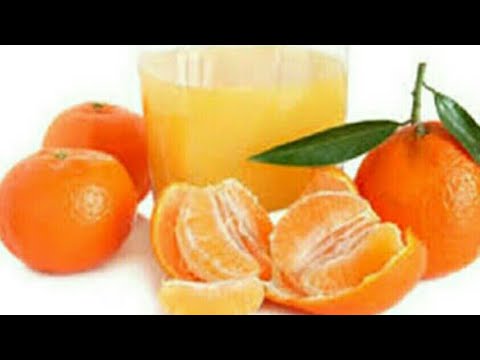 EVDE MANDALİNA  SUYU NASIL YAPILIR VITAMIN DEPOSU