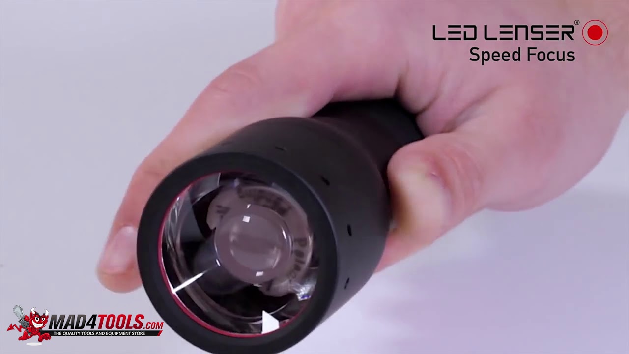 LED Lenser P14.2 Professional Flashlight Torch 350 Lumens With Gift Box - YouTube