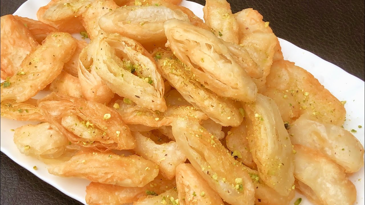 Katlama ( Qatlama ) Sharbat Dar Eid Special Recipe قتلمه ورقی شربت دار ...