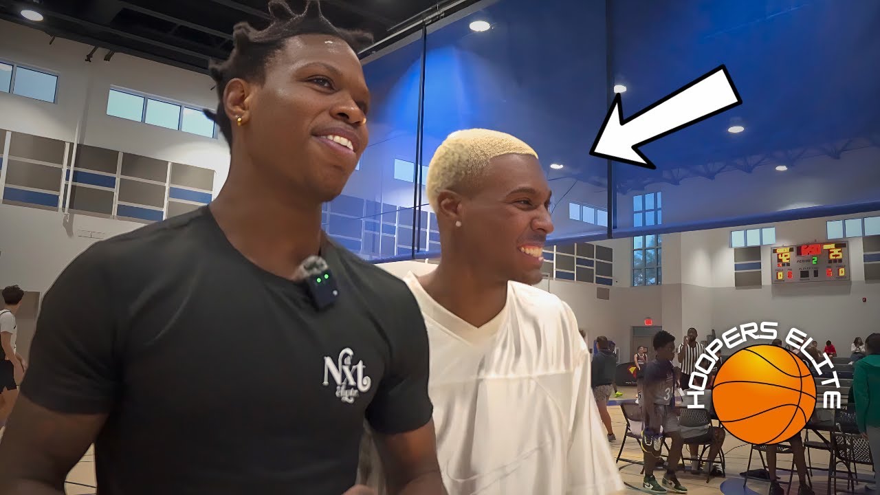 COACH JLEW PULLED UP AND THIS HAPPENED!!! | HOOPERS ELITE EP. 9 - YouTube