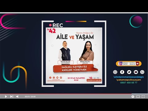 Aile ve Yaşam / Sağlıklı İletişim ve Krizleri Yönetmek / Özcan Dalgıç / Merve Paltacı