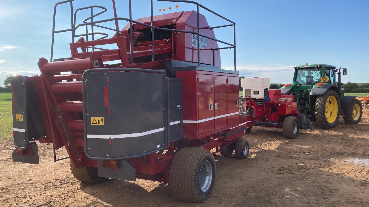 Getting the Bale Baron ready for Hay 2022! - YouTube